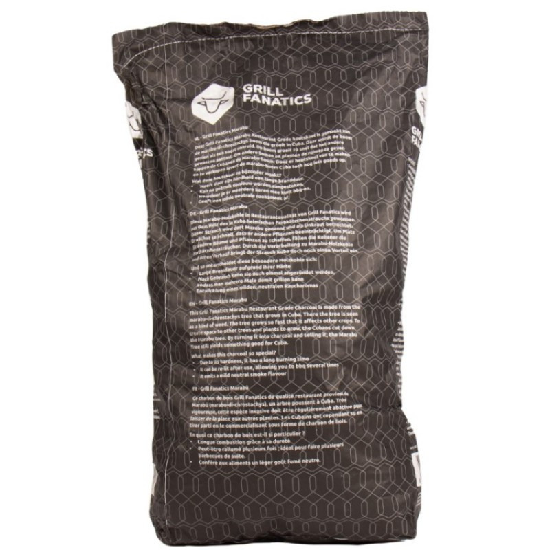 Drevené uhlie Grill Fanatics Marabu 10 kg
